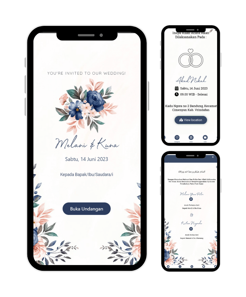 Katalog Web Tanpa Foto – Sakina Invitation